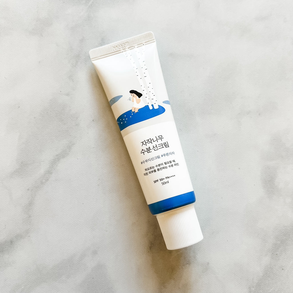 ROUND LAB Birch Moisturizing Sunscreen SPF 50+, PA++++ – PinkSeoul.com